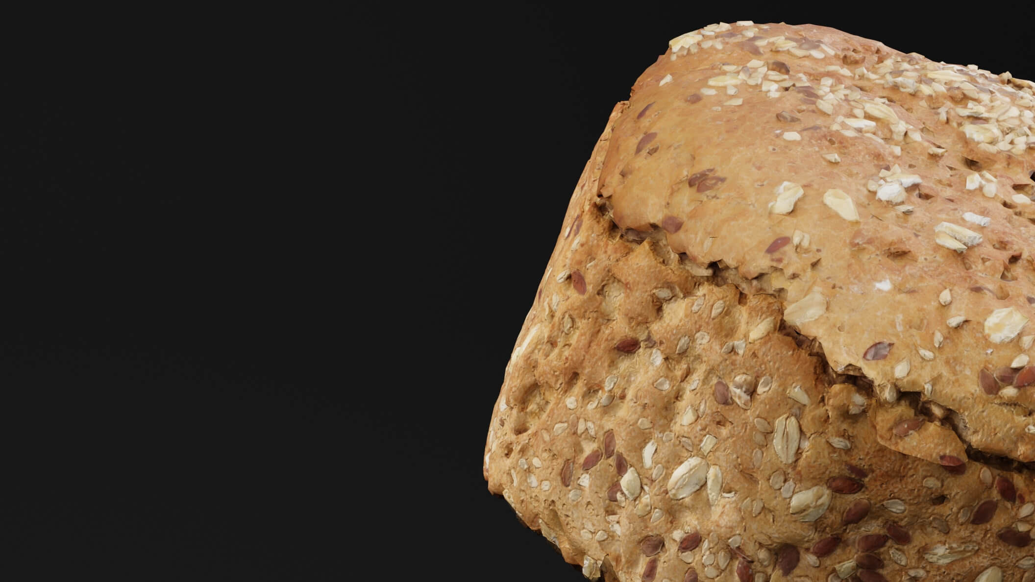 Realistic Bread - 3D Model by Green Lander
