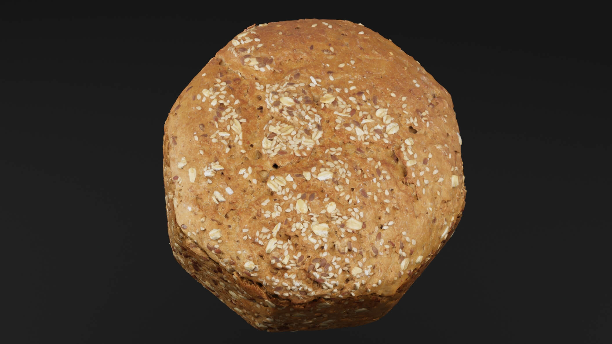 Realistic Bread - 3D Model by Green Lander