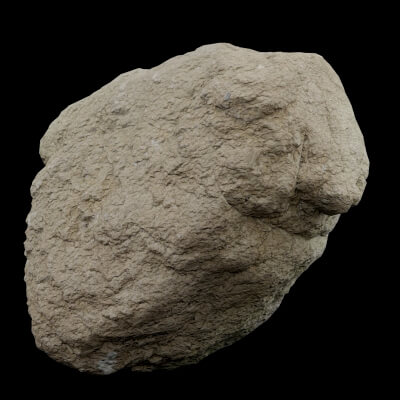 Realistic Rock - 3D Model by Green Lander