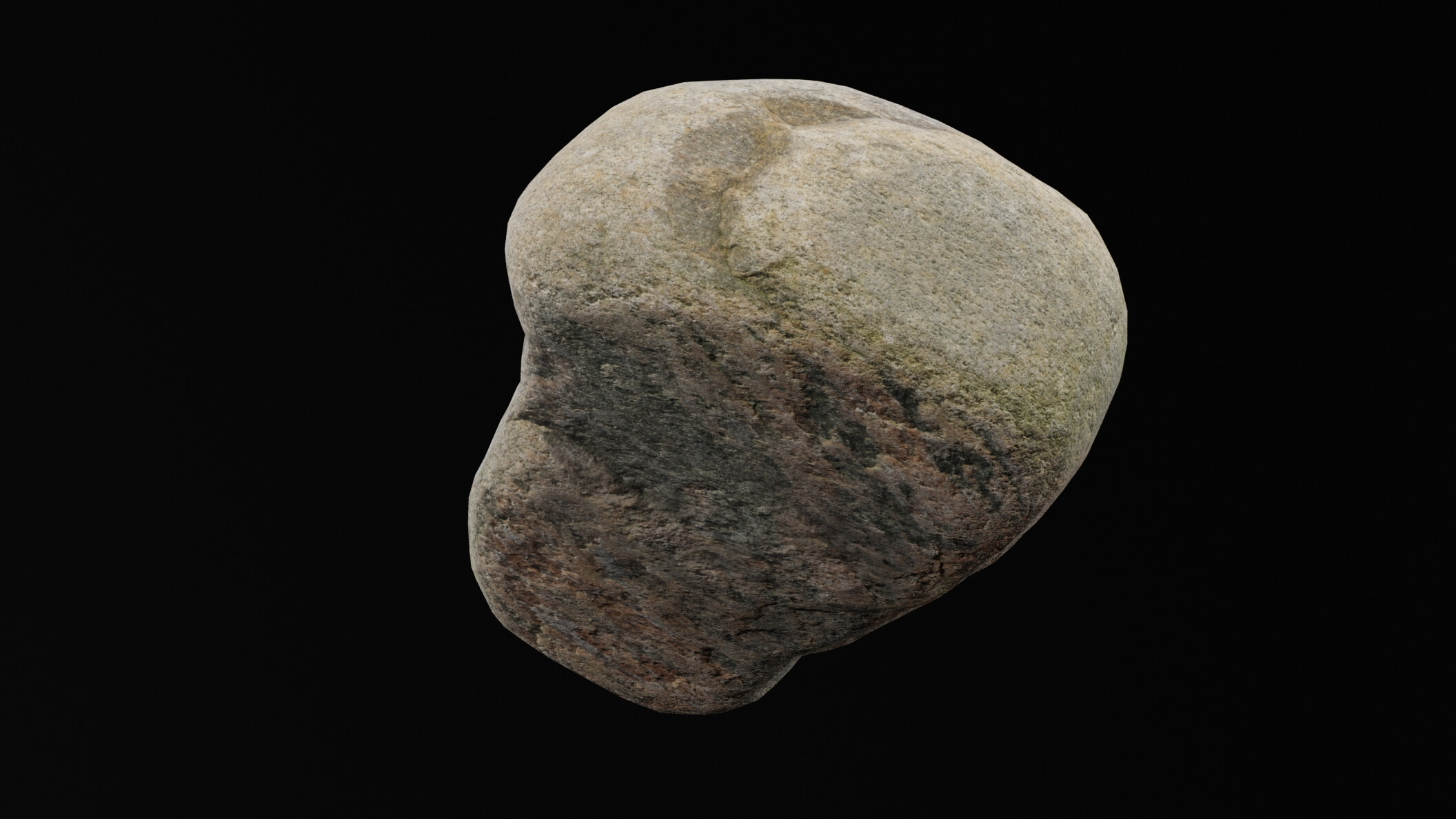 Realistic Rock - 3D Model by Green Lander