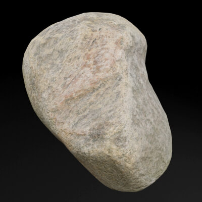 Realistic Rock - 3D Model by Green Lander