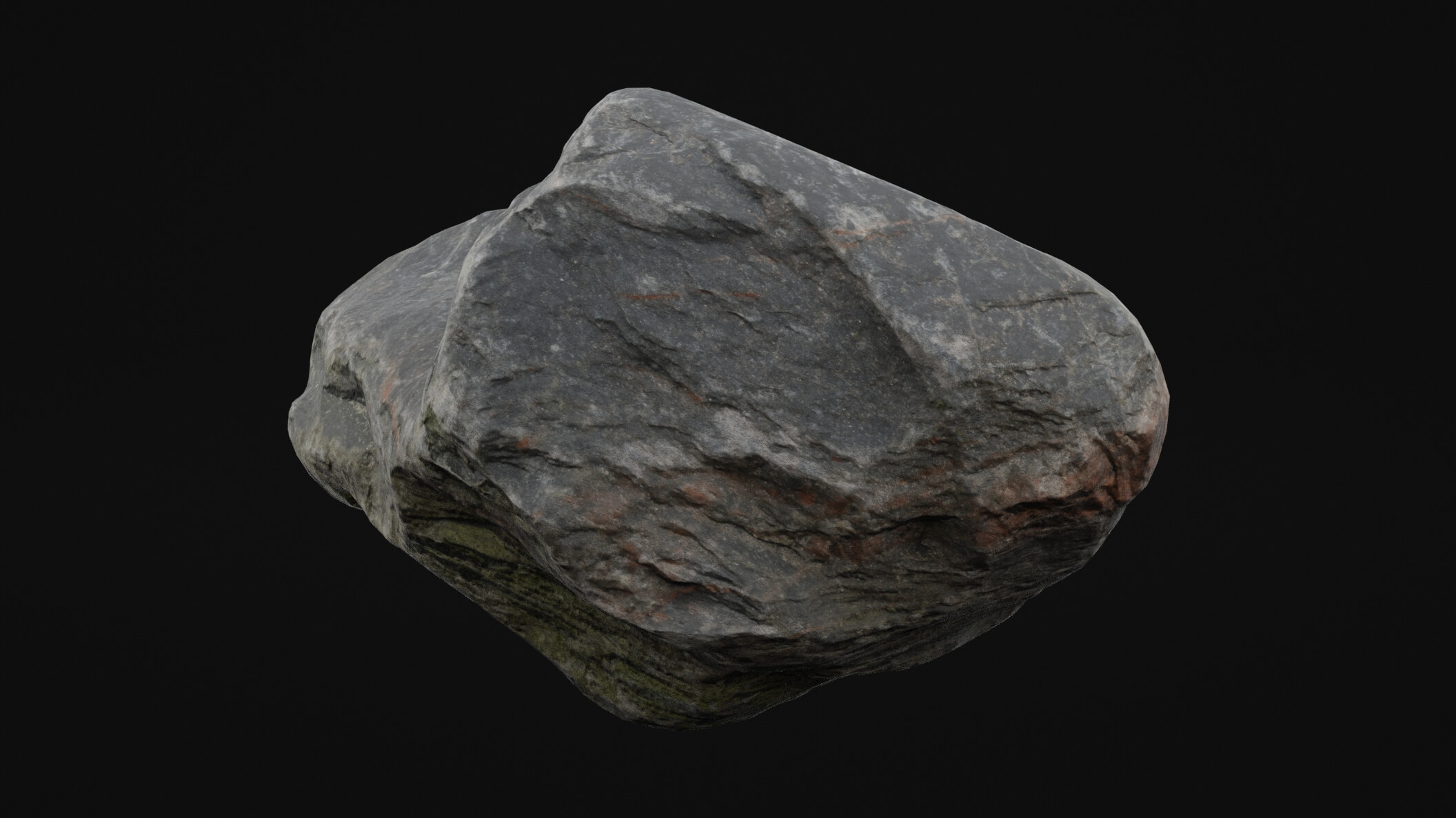 Realistic Rock - 3D Model by Green Lander