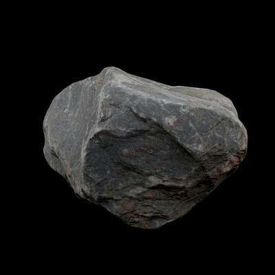 Realistic Rock - 3D Model by Green Lander
