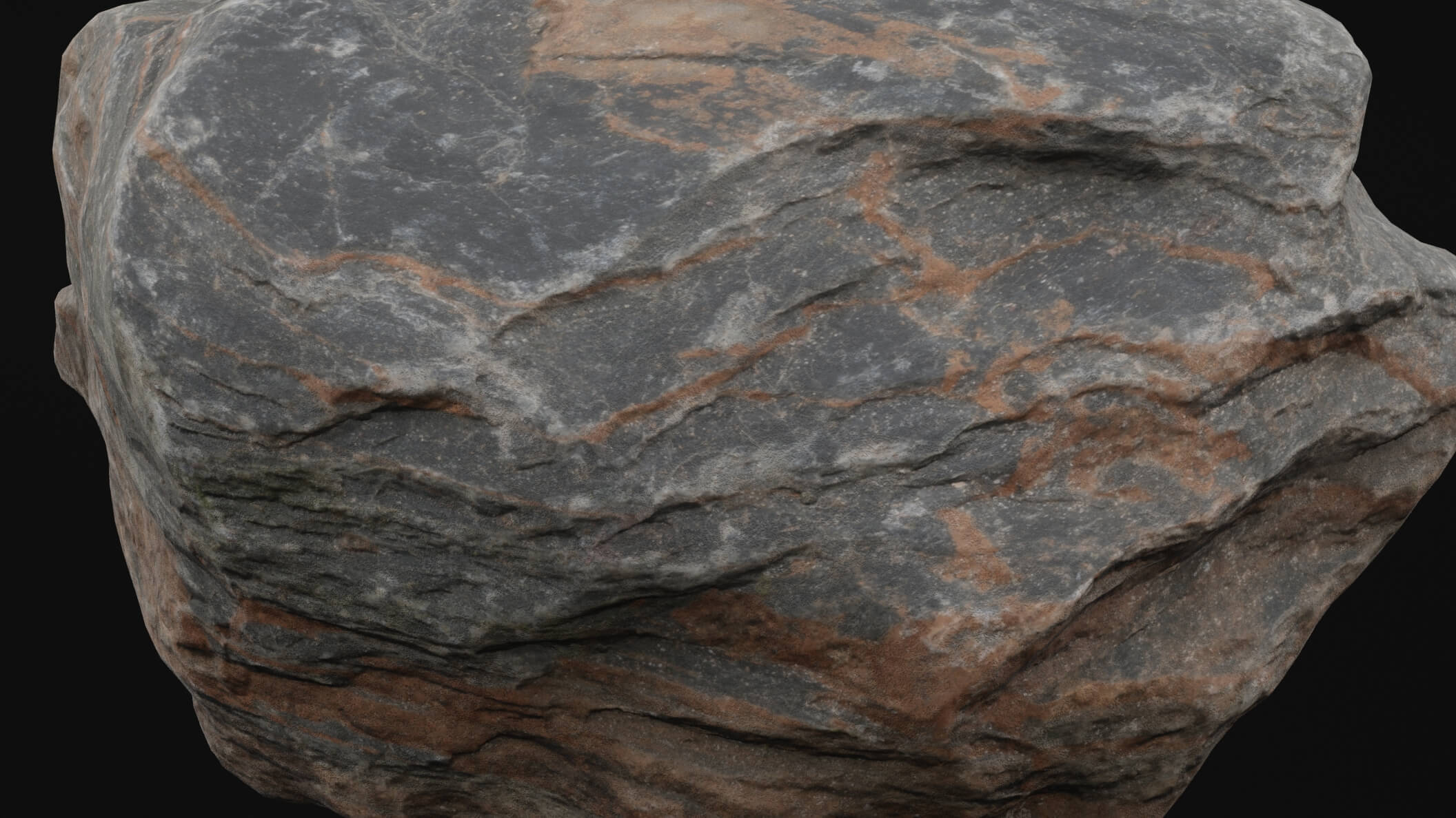 Realistic Rock - 3D Model by Green Lander