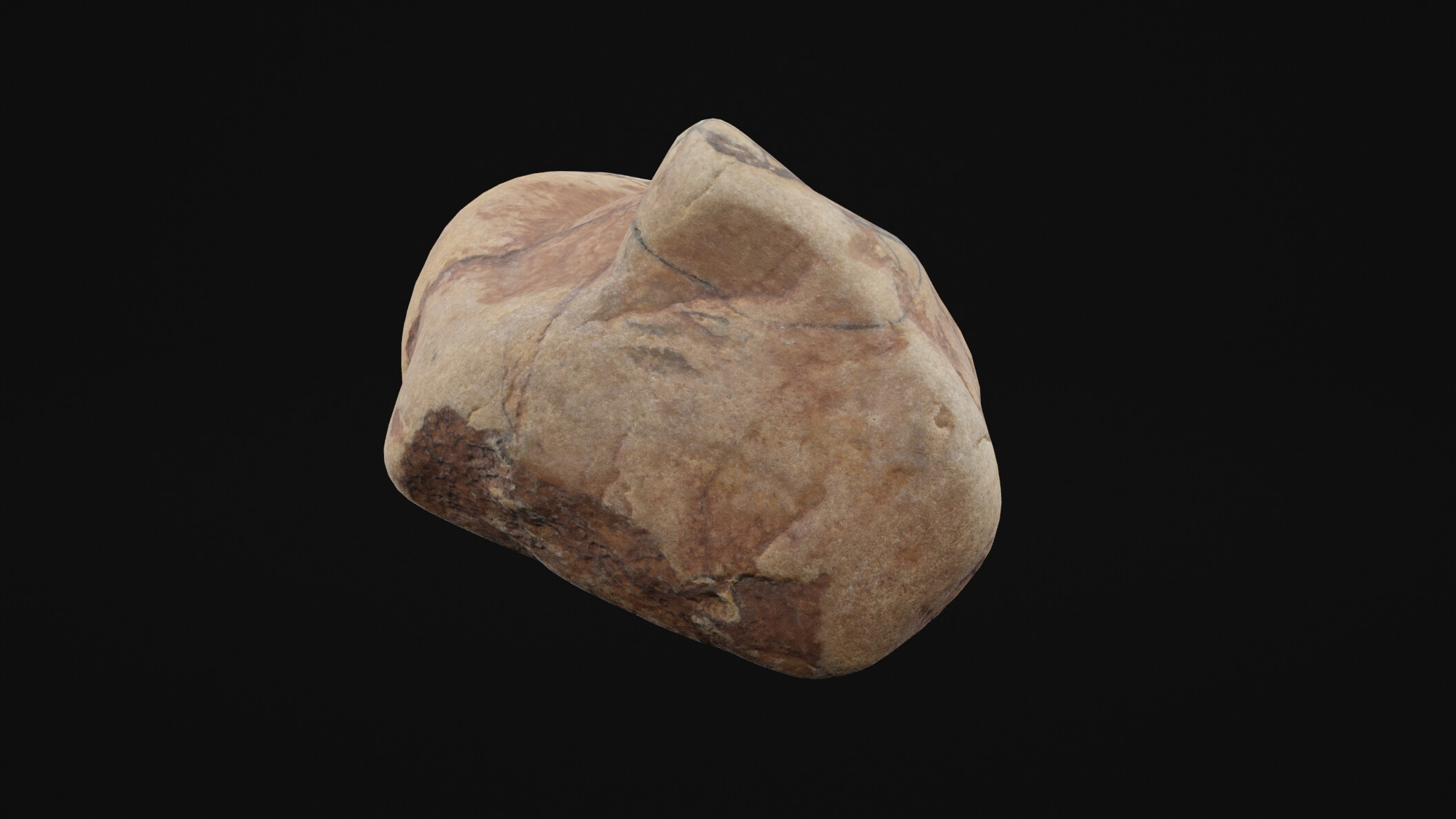 Realistic Rock - 3D Model by Green Lander