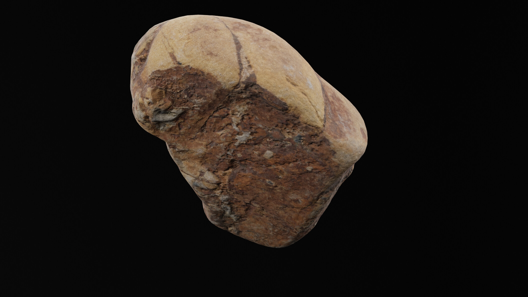 Realistic Rock - 3D Model by Green Lander