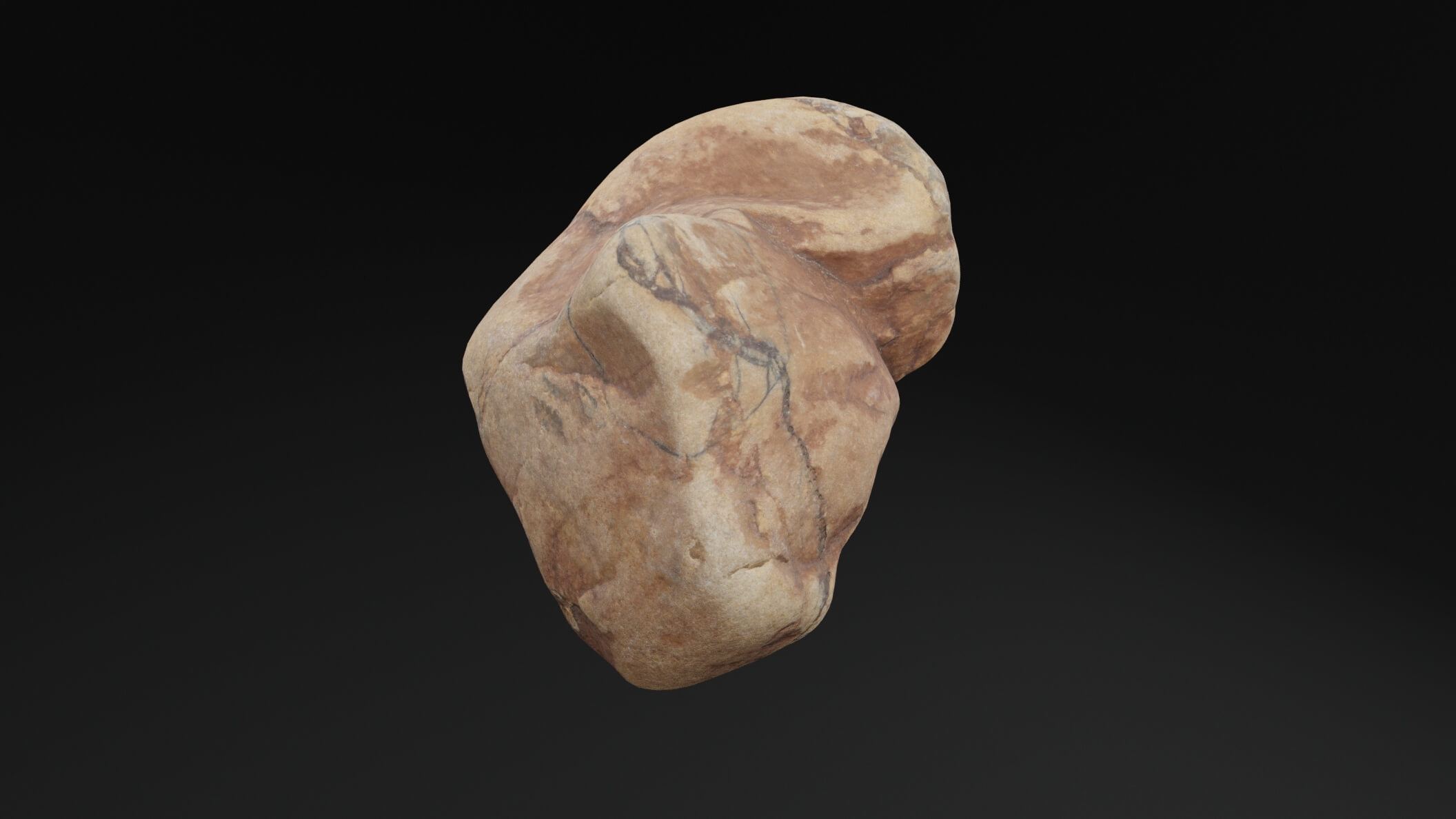 Realistic Rock - 3D Model by Green Lander
