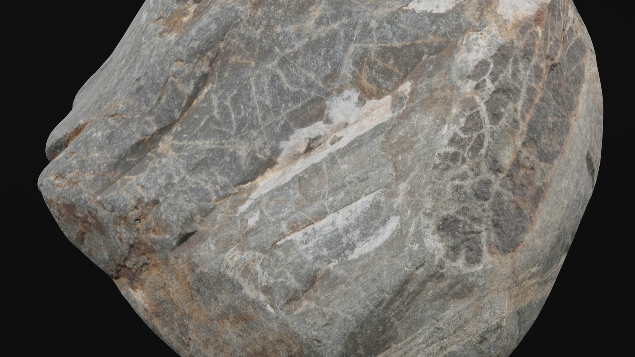 Realistic Rock - 3D Model by Green Lander