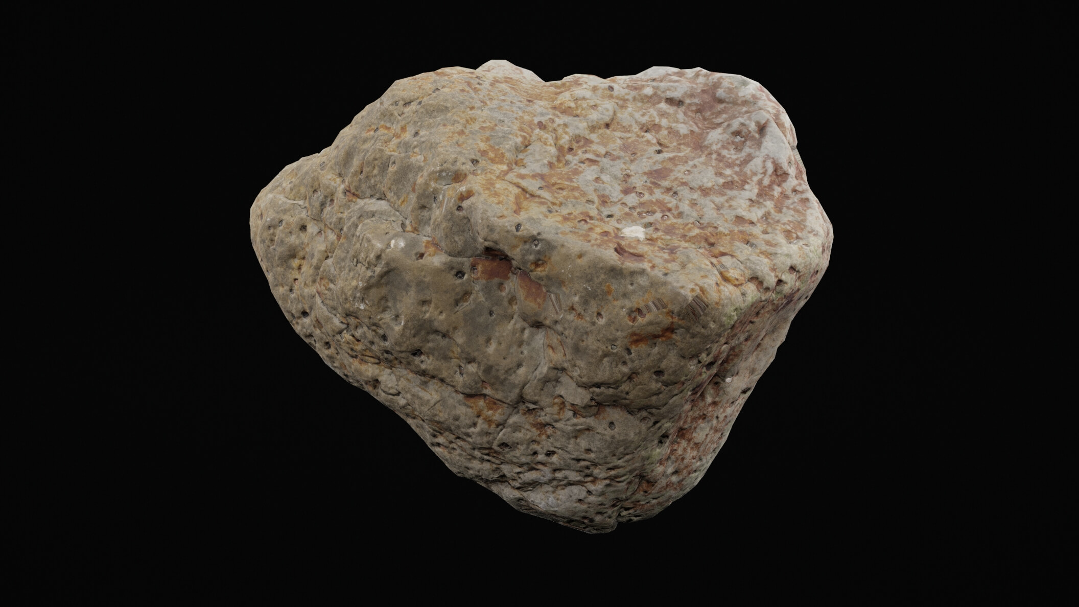 Realistic Rock - 3D Model by Green Lander