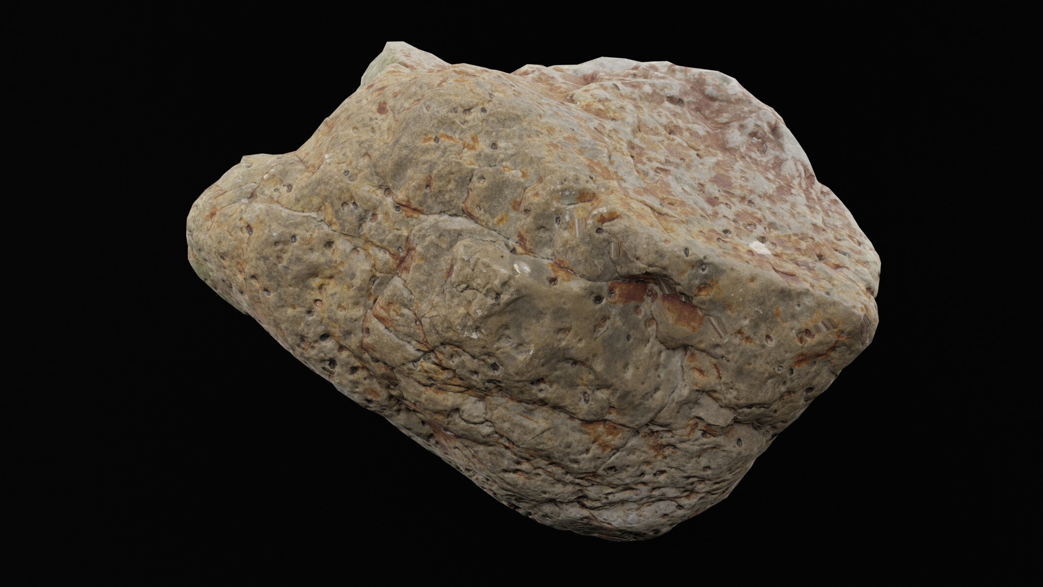 Realistic Rock - 3D Model by Green Lander
