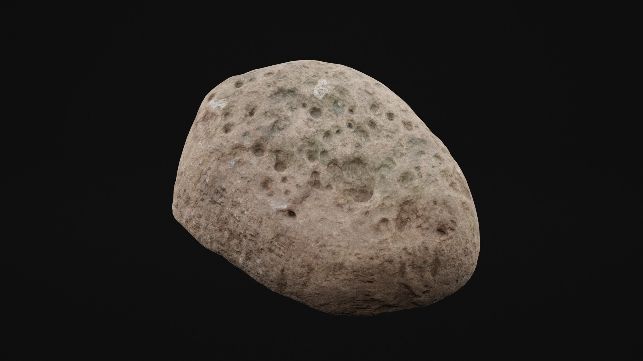 Realistic Rock - 3D Model by Green Lander