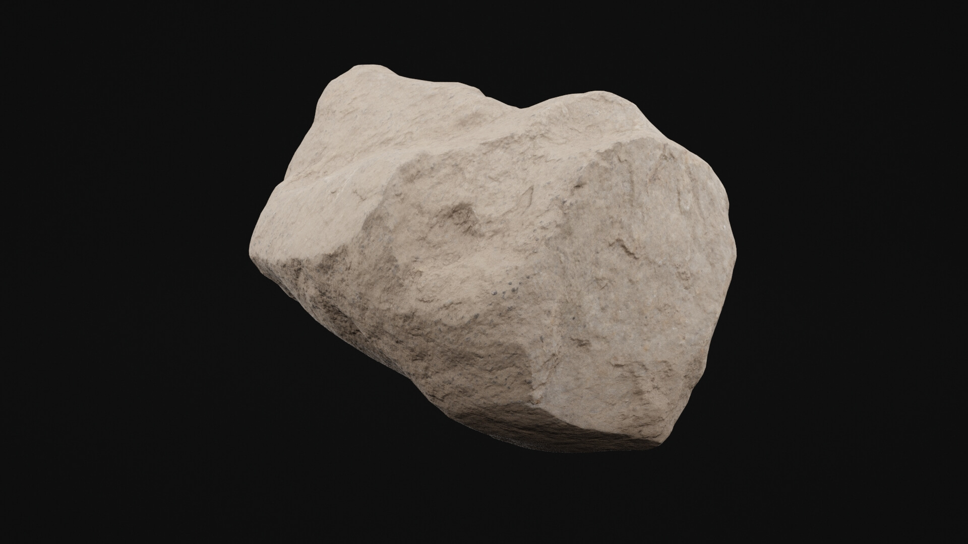 Realistic Rock - 3D Model by Green Lander