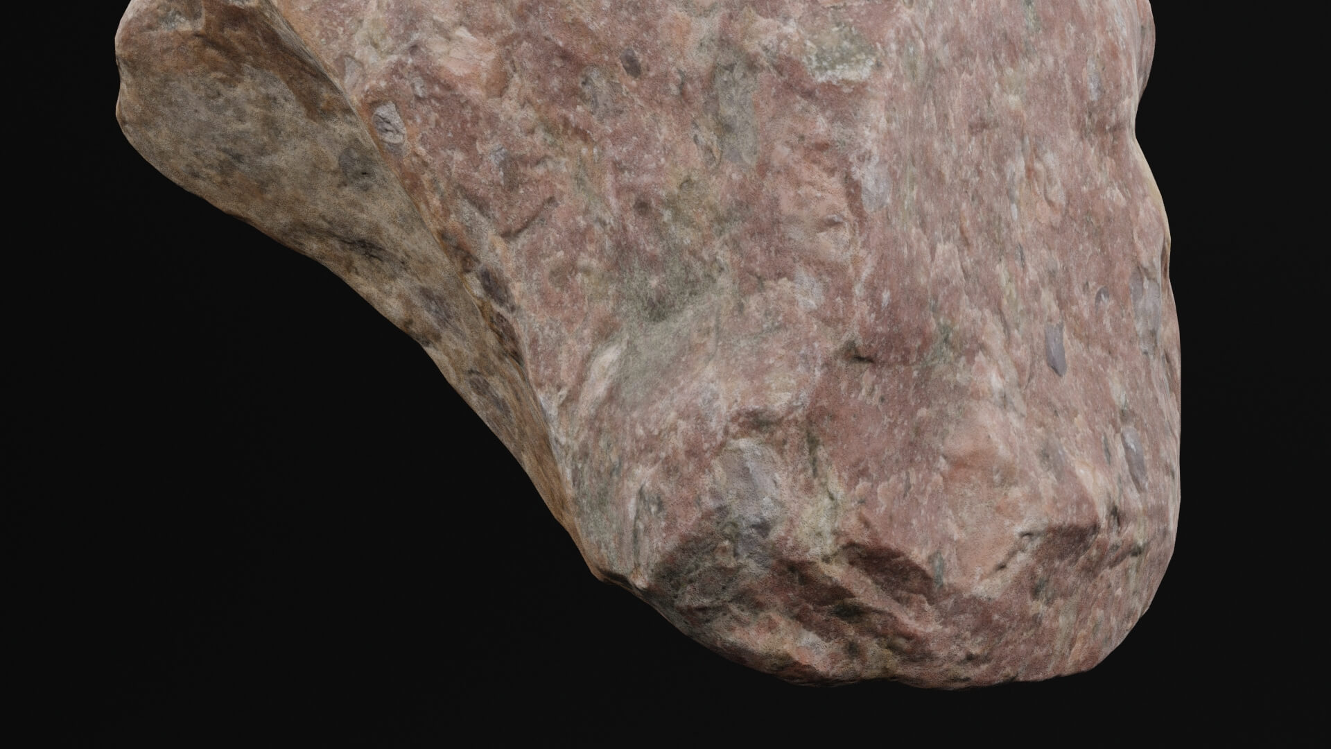 Realistic Rock - 3D Model by Green Lander