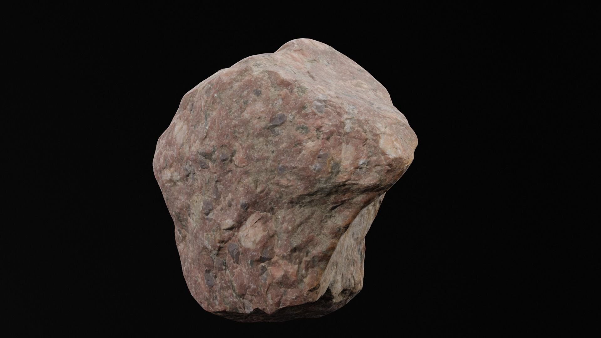 Realistic Rock - 3D Model by Green Lander