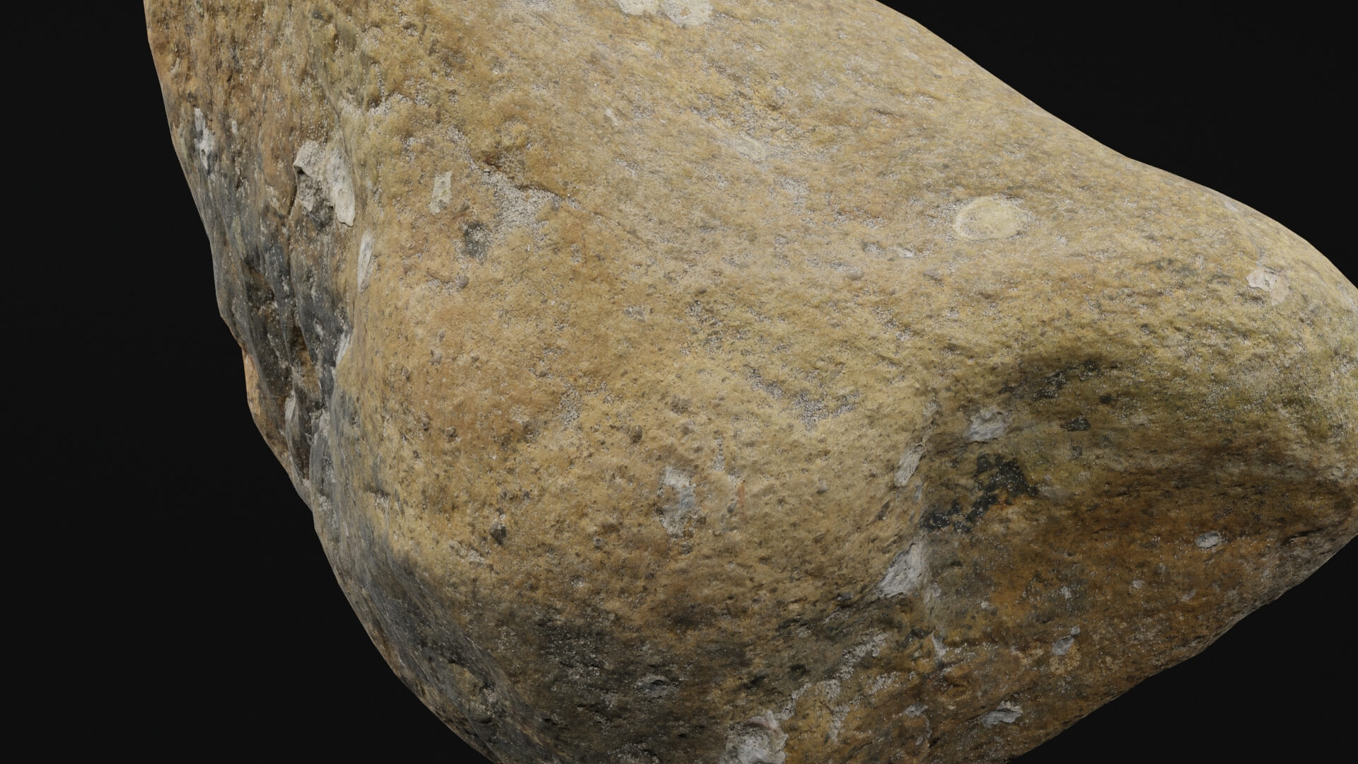 Realistic Rock - 3D Model by Green Lander