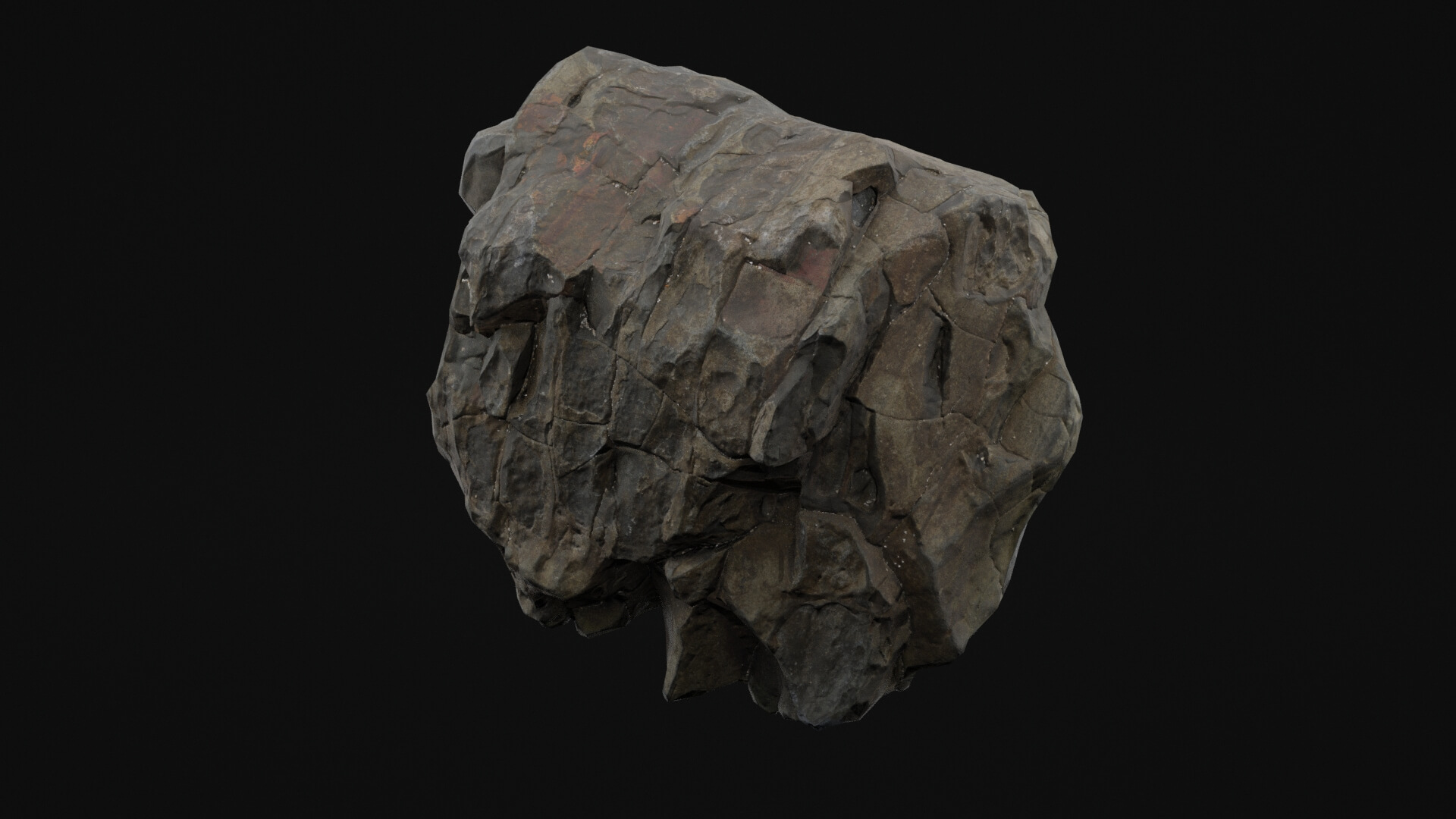 Realistic Rock - 3D Model by Green Lander