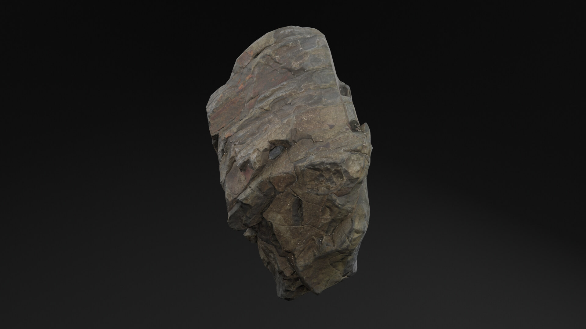 Realistic Rock - 3D Model by Green Lander