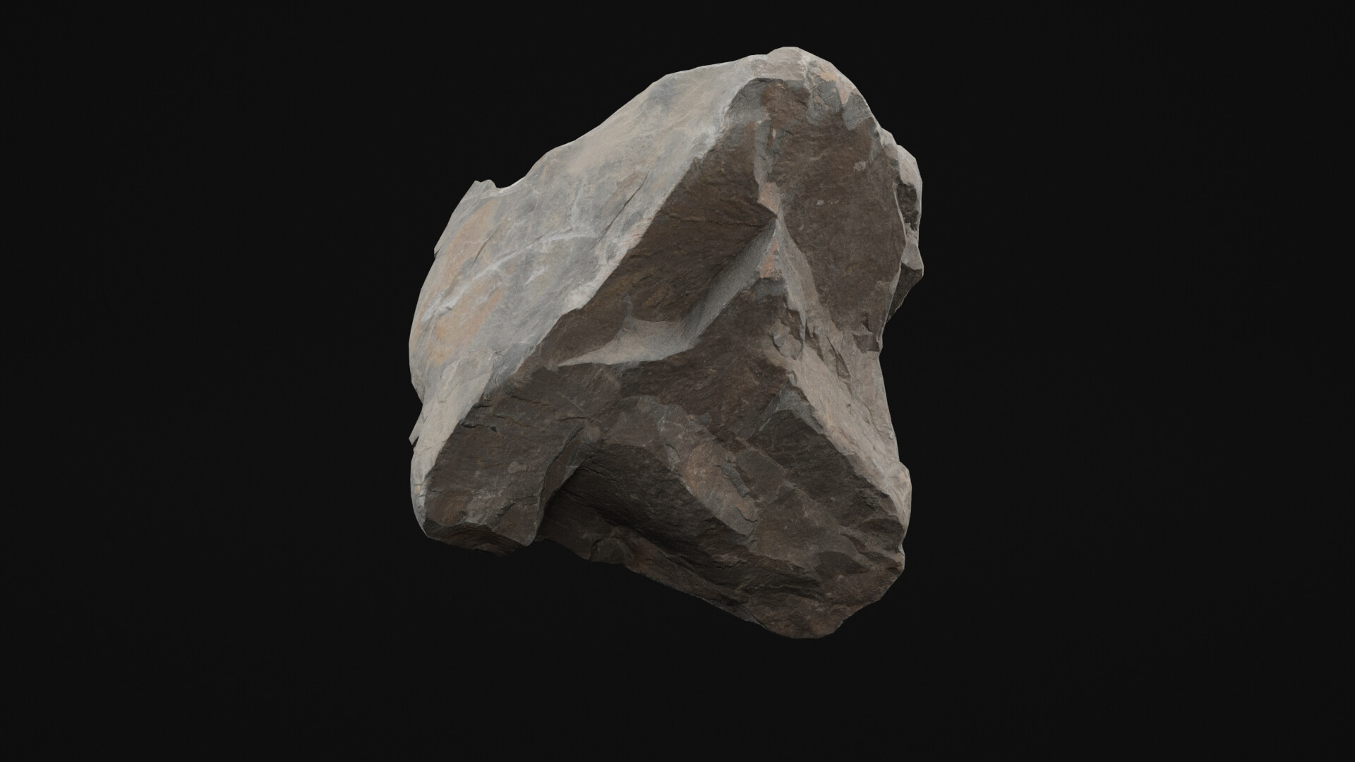 Realistic Rock - 3D Model by Green Lander