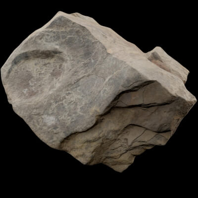 Realistic Rock - 3D Model by Green Lander