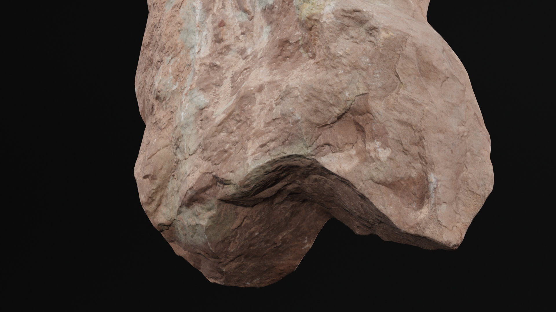 Realistic Rock - 3D Model by Green Lander