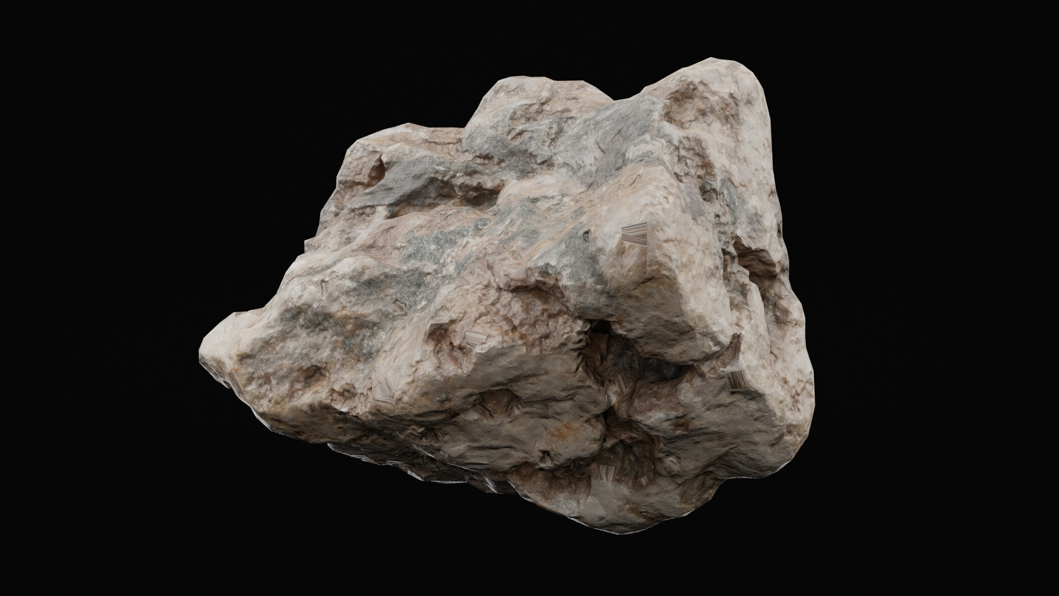 Realistic Rock - 3D Model by Green Lander