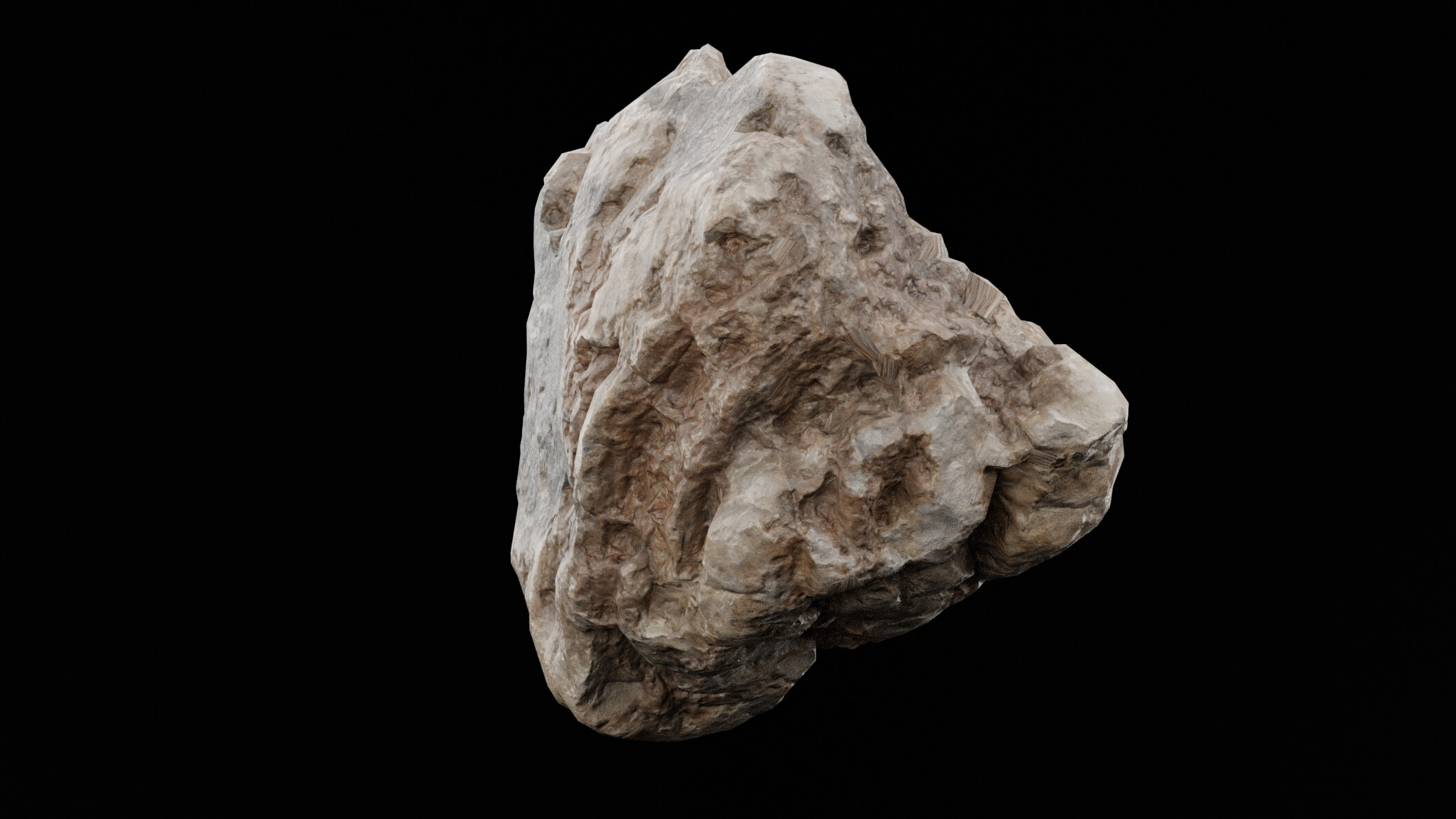 Realistic Rock - 3D Model by Green Lander