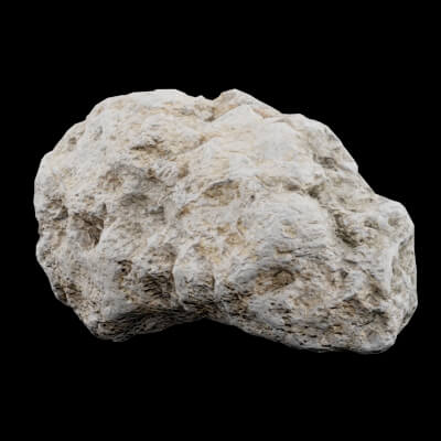 Realistic Rock - 3D Model by Green Lander