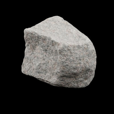 Realistic Rock - 3D Model by Green Lander