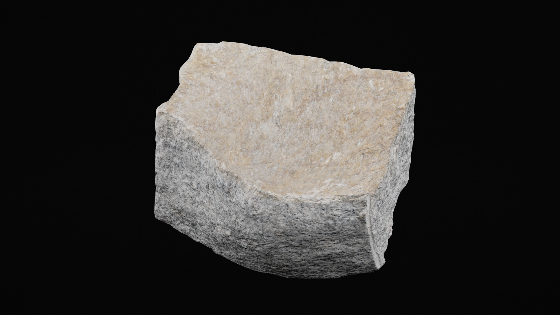 Realistic Rock - 3D Model by Green Lander