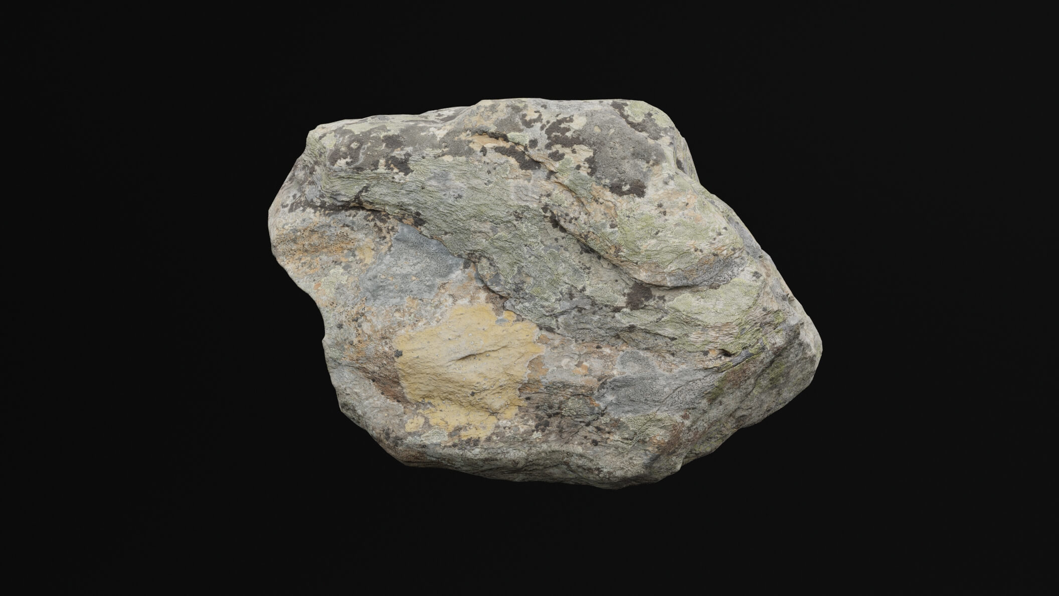 Realistic Rock - 3D Model by Green Lander