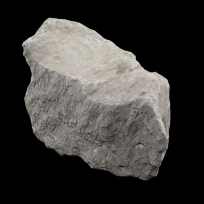 Realistic Rock - 3D Model by Green Lander