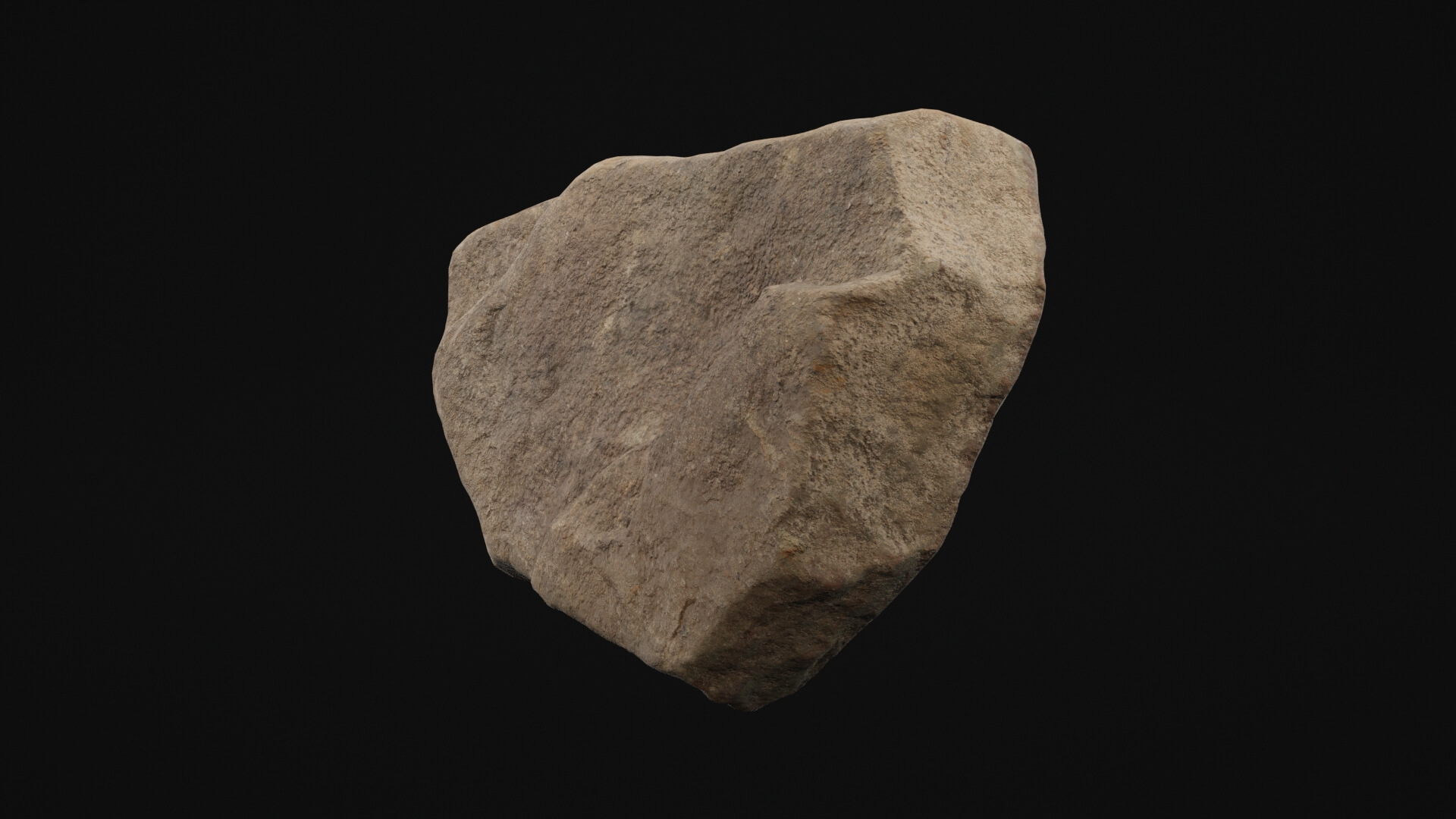 Realistic Rock - 3D Model by Green Lander