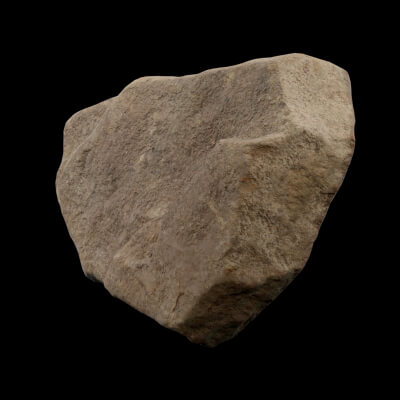 Realistic Rock - 3D Model by Green Lander
