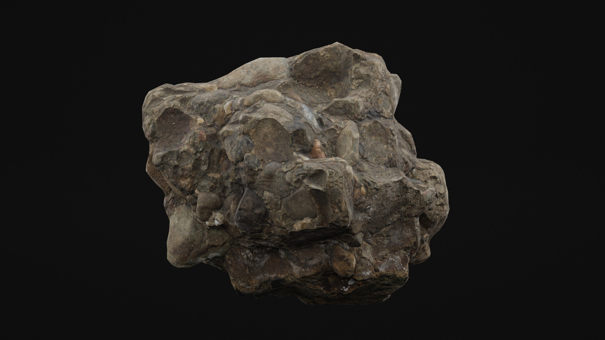 Realistic Rock - 3D Model by Green Lander