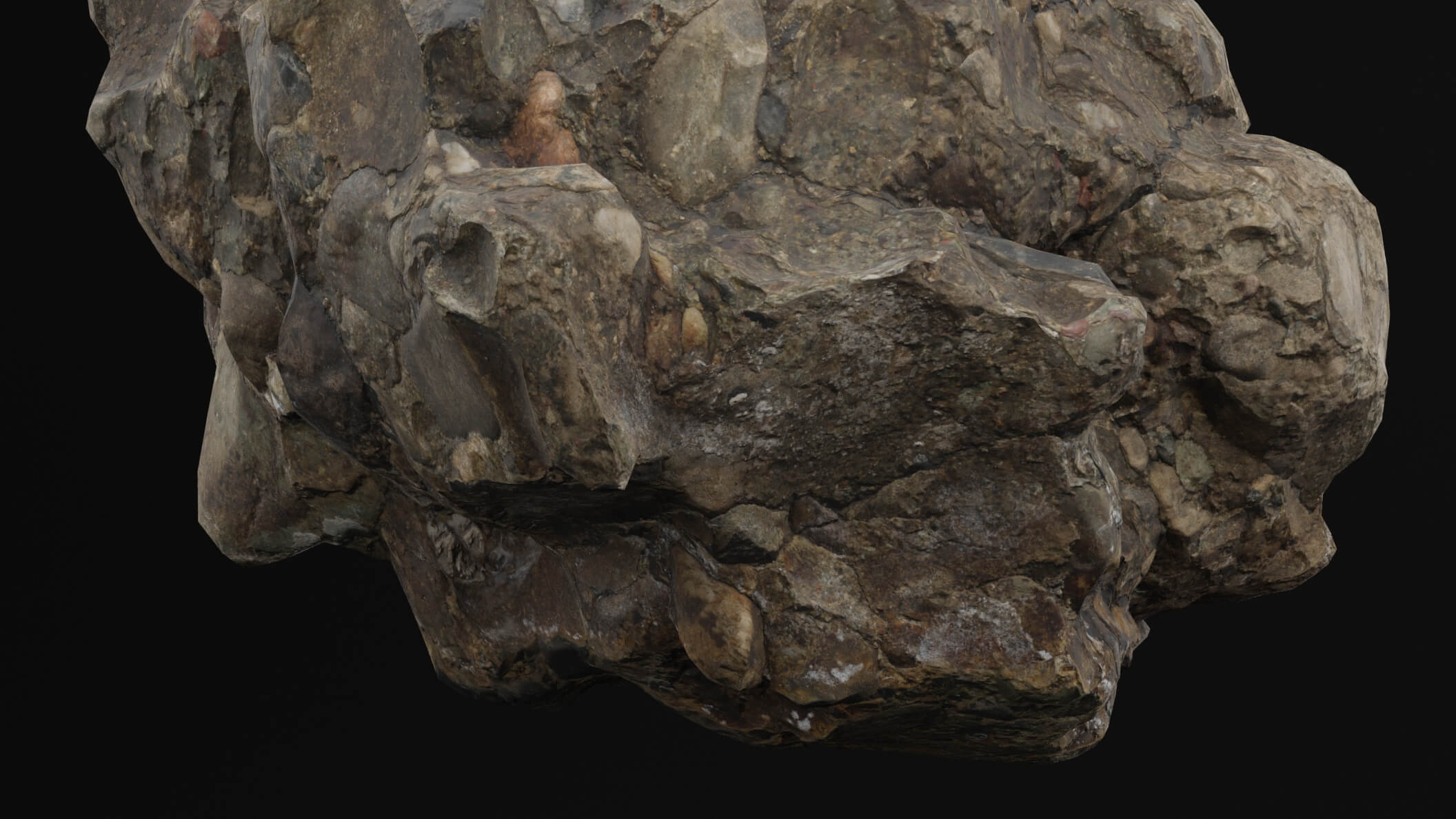 Realistic Rock - 3D Model by Green Lander