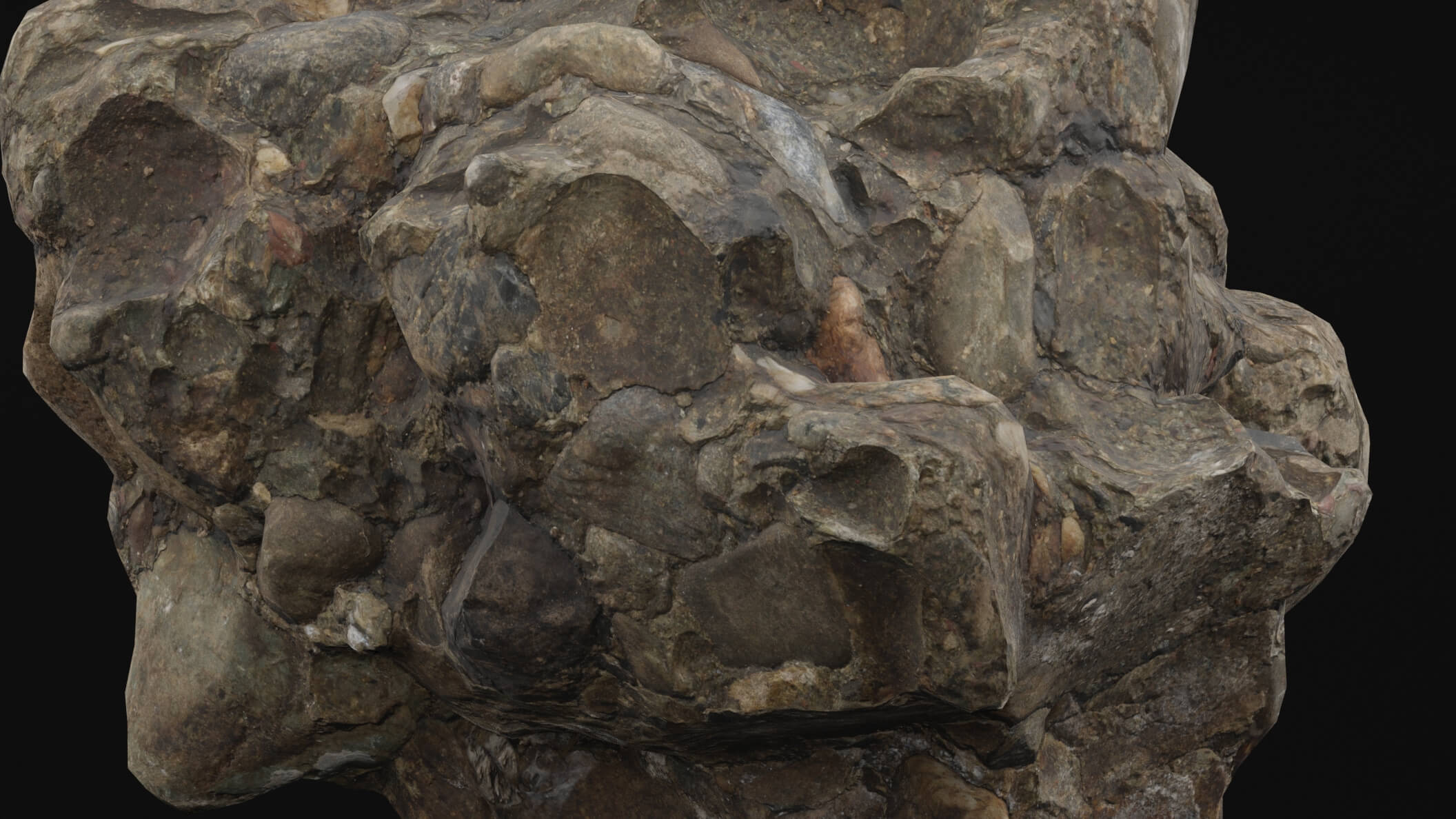 Realistic Rock - 3D Model by Green Lander