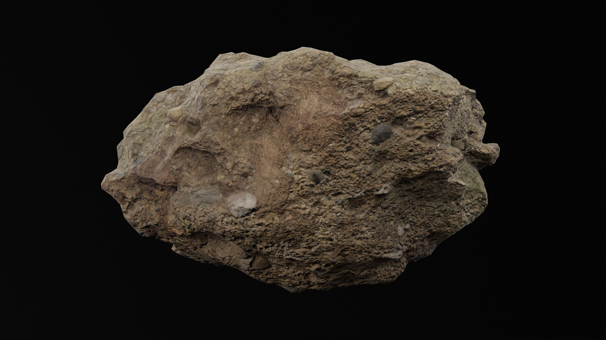 Realistic Rock - 3D Model by Green Lander