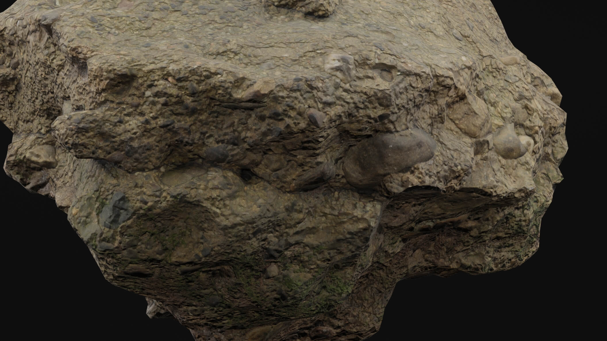 Realistic Rock - 3D Model by Green Lander