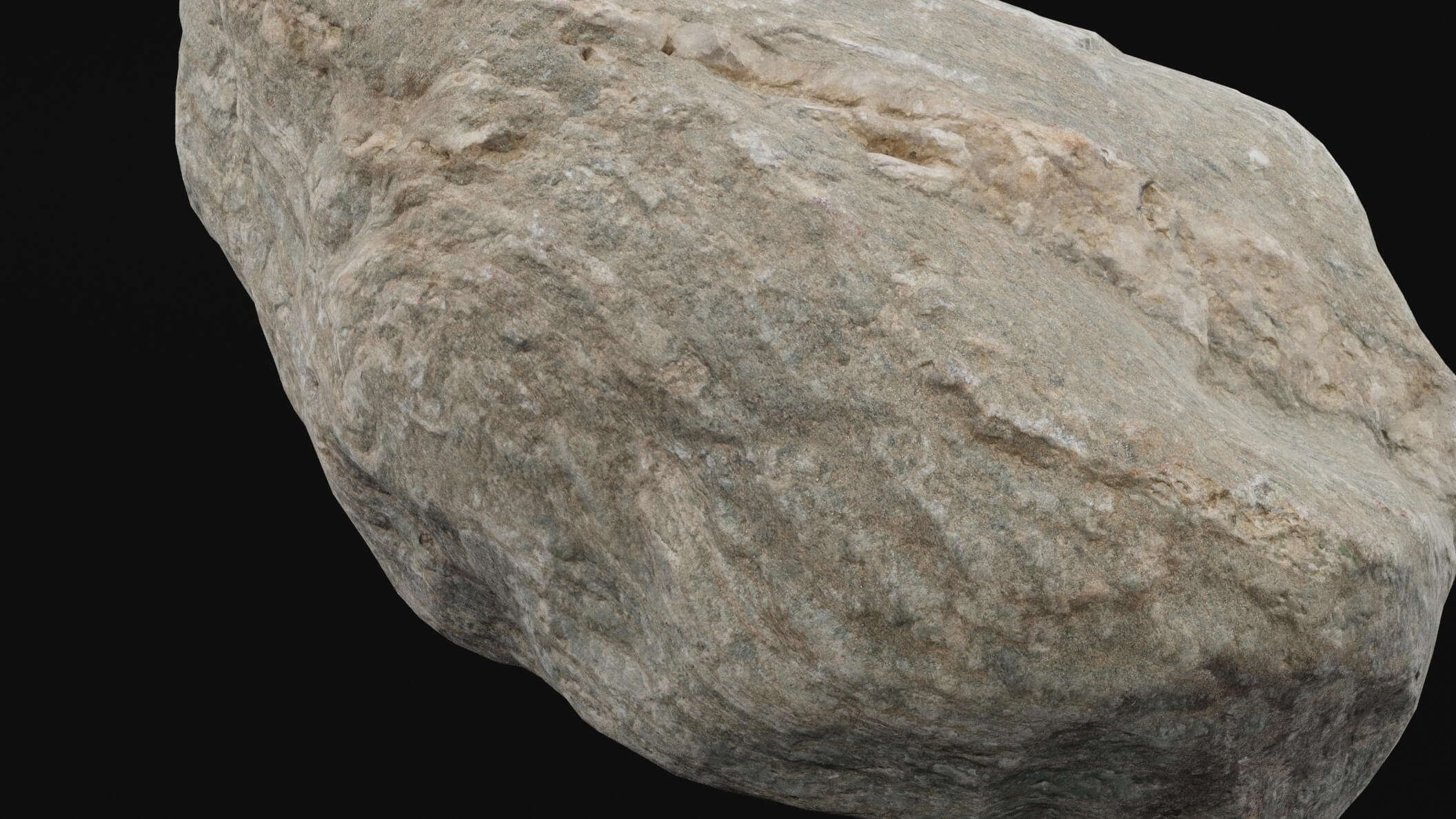 Realistic Rock - 3D Model by Green Lander