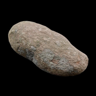 Realistic Rock - 3D Model by Green Lander