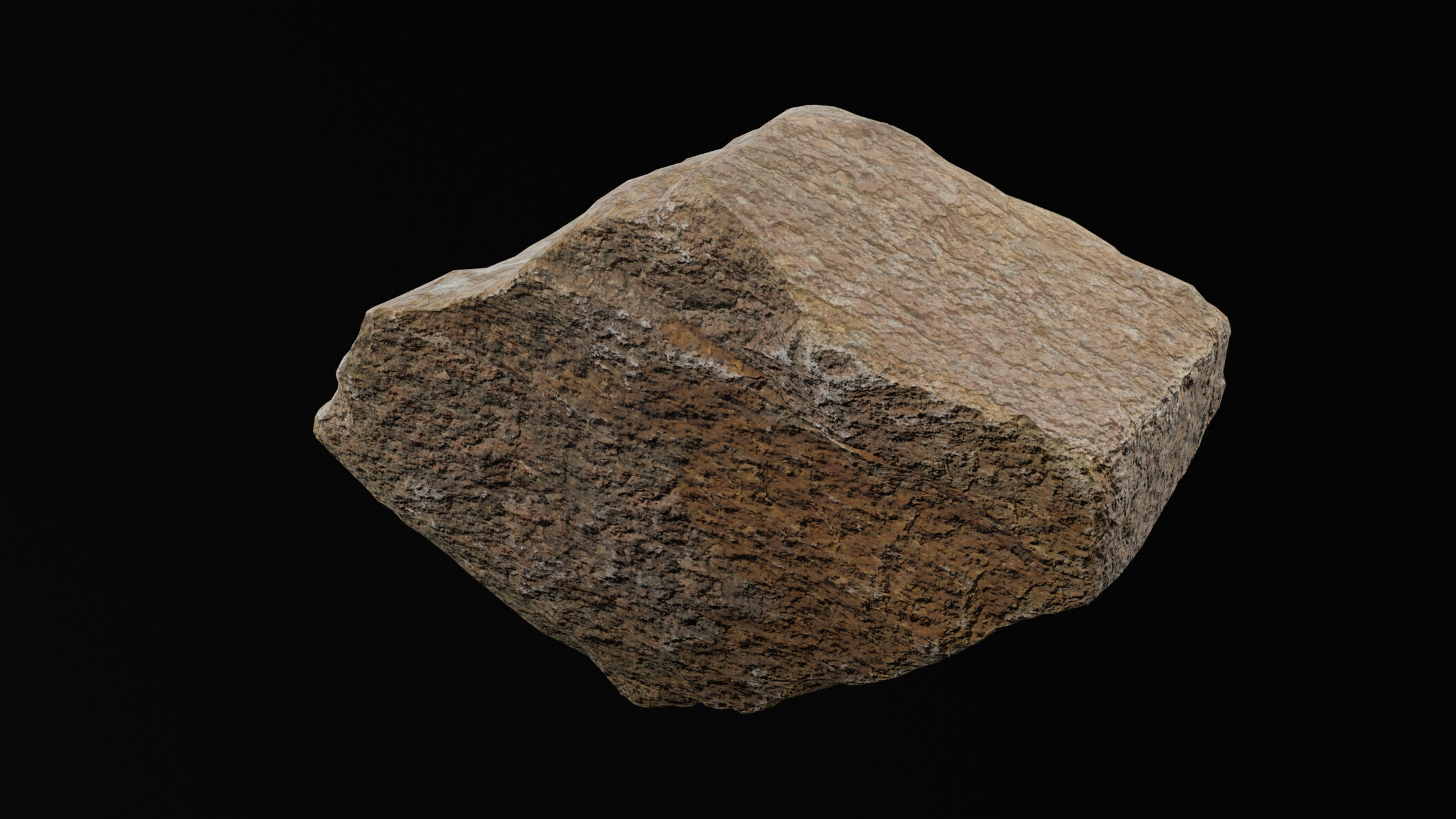 Realistic Rock - 3D Model by Green Lander