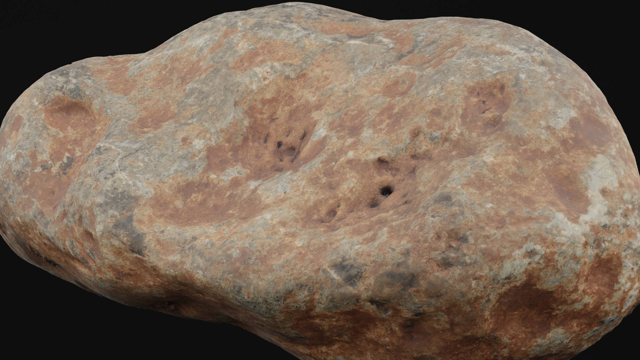 Realistic Rock - 3D Model by Green Lander