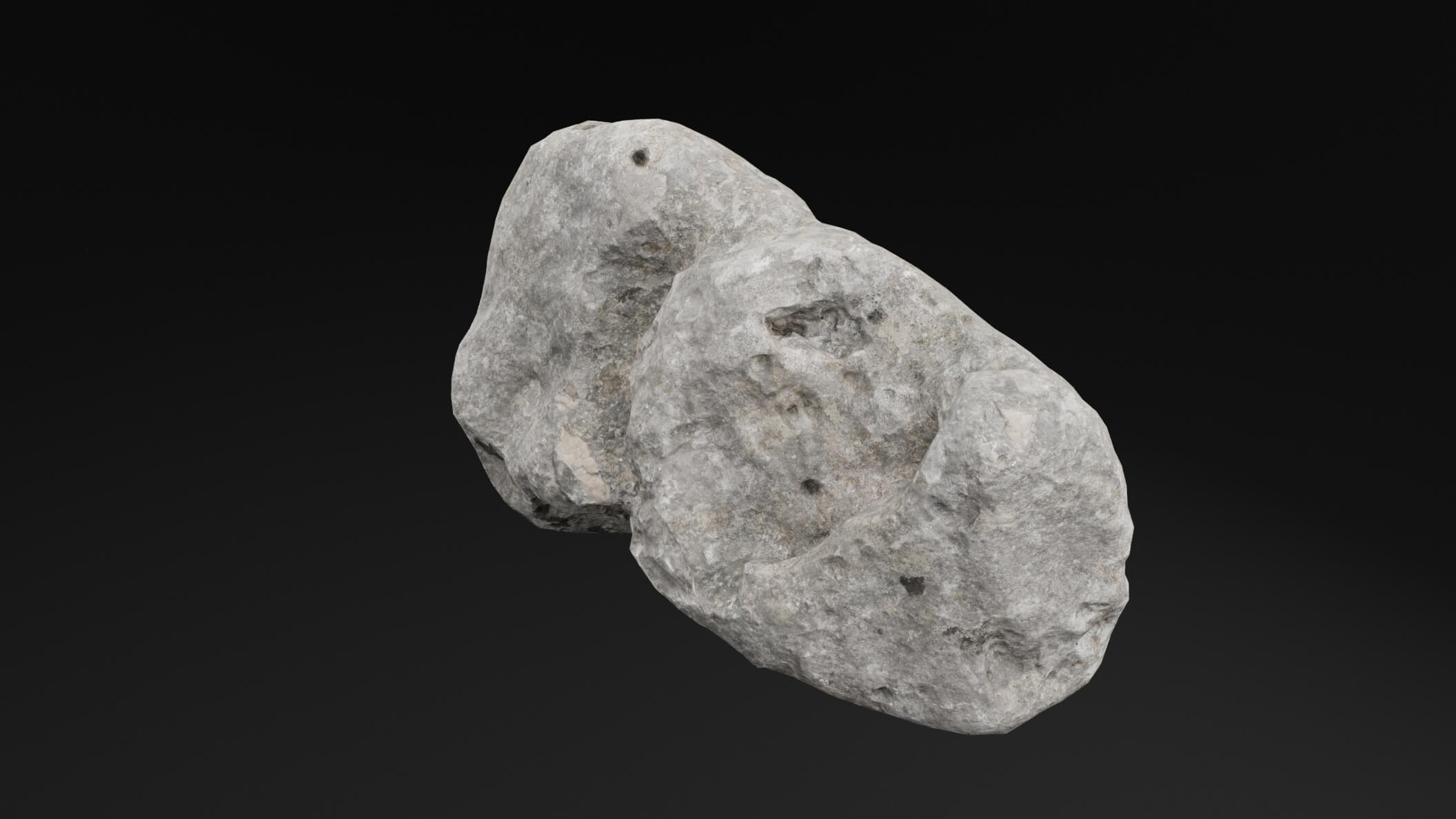 Realistic Rock - 3D Model by Green Lander