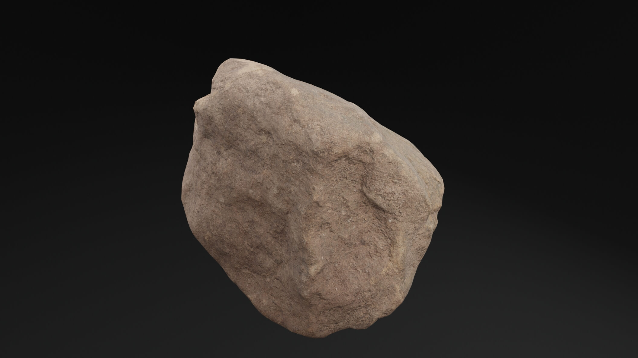 Realistic Rock - 3D Model by Green Lander