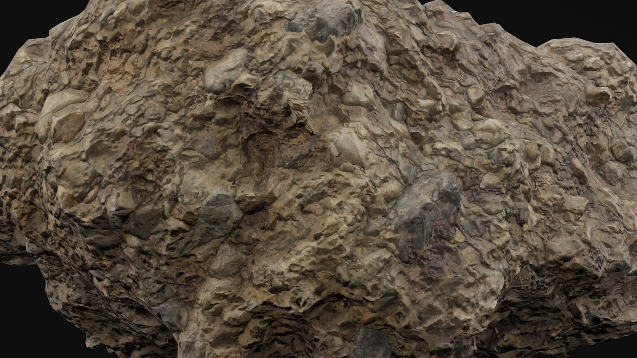 Realistic Rock - 3D Model by Green Lander