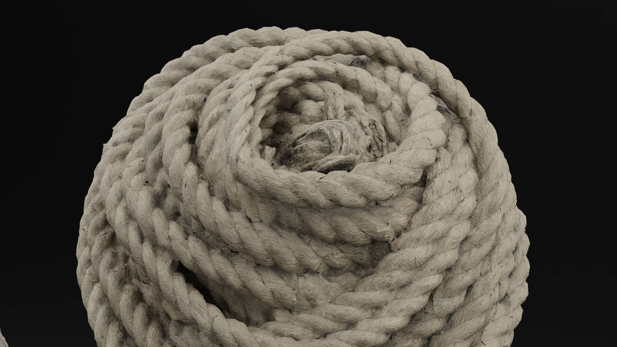 Rolled Rope Roll - 3D Model by Green Lander
