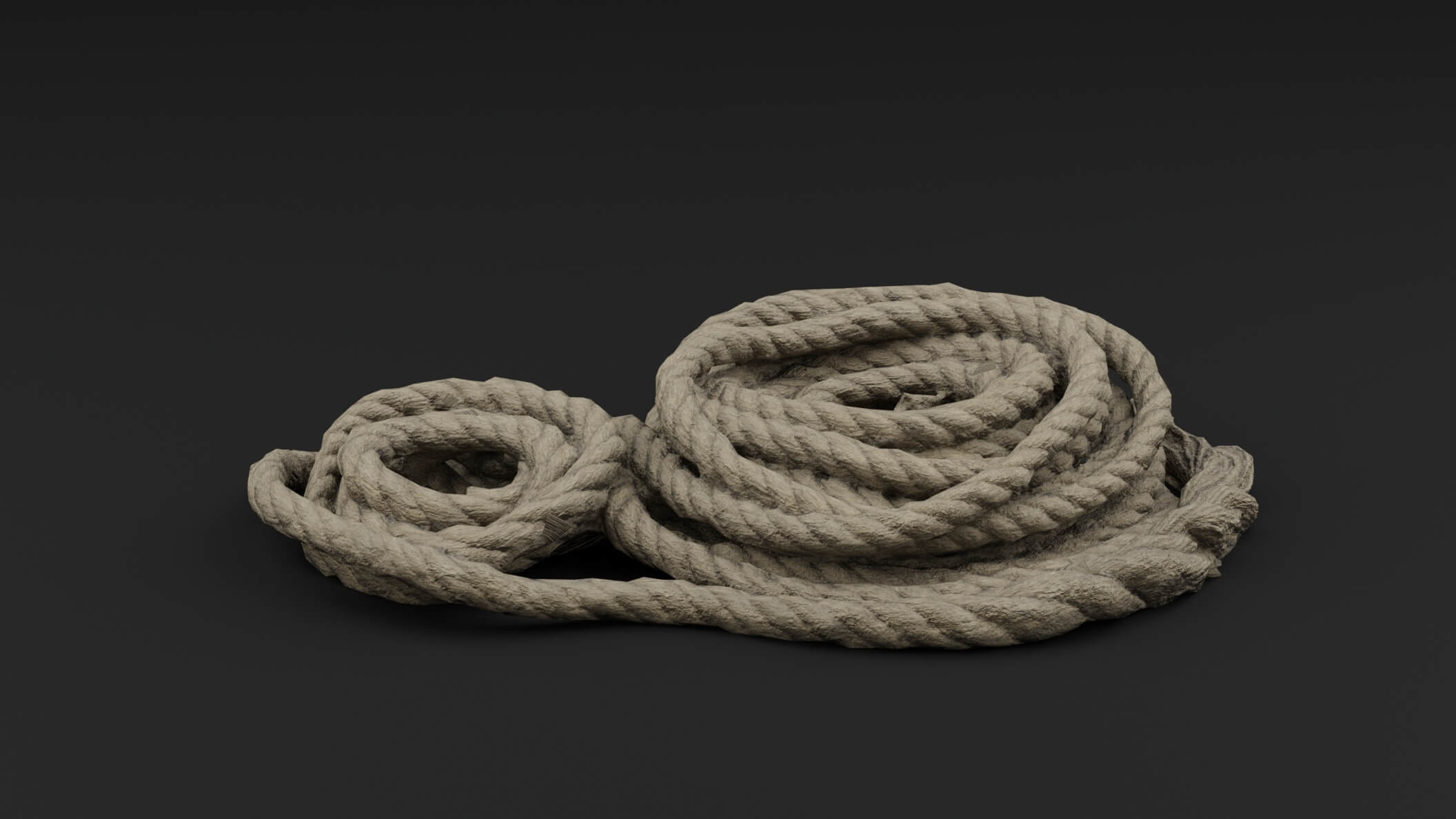 Ropes Coiled - 3D Model by Green Lander