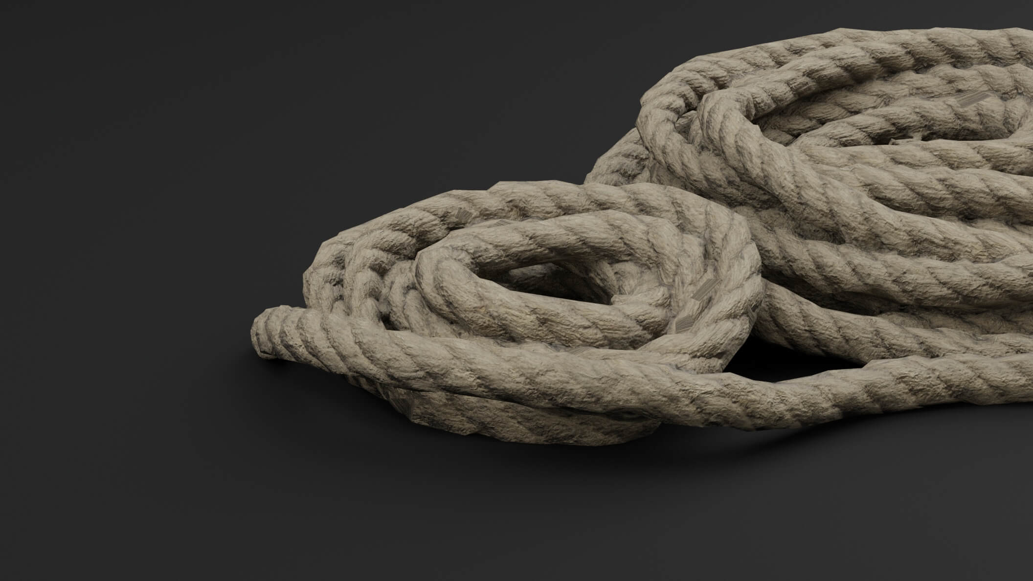 Ropes Coiled - 3D Model by Green Lander