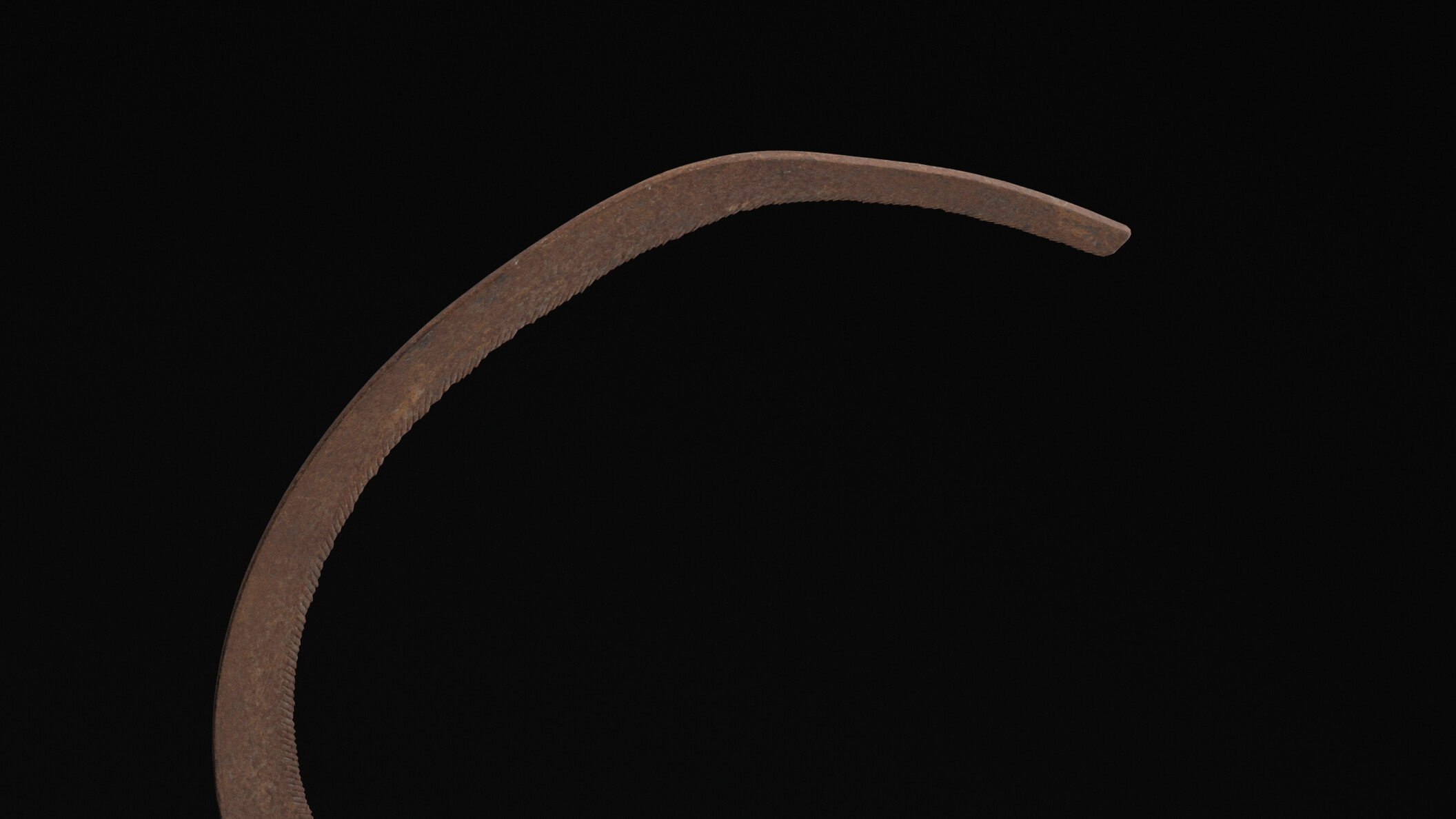Rusty Sickle - 3D Model by Green Lander