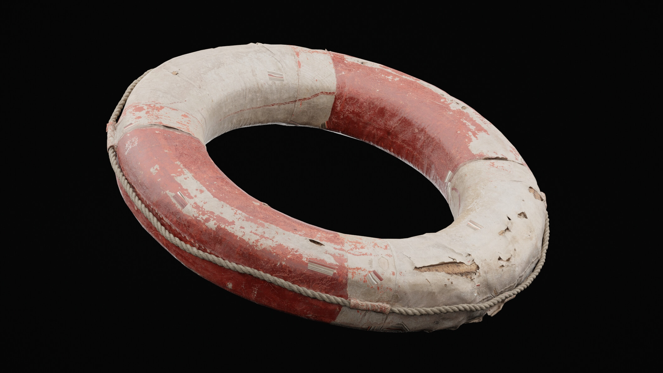 Safety Life Ring - 3D Model by Green Lander